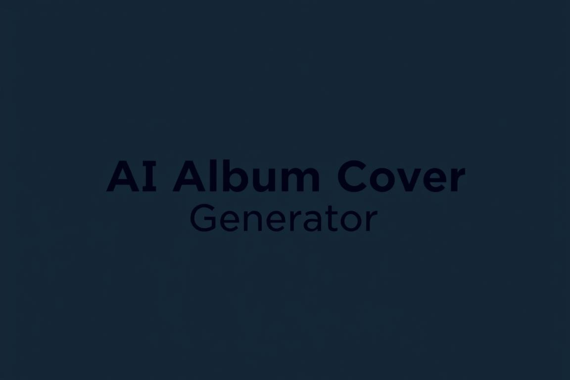 Free AI Album Cover Generator: Why a designer is better